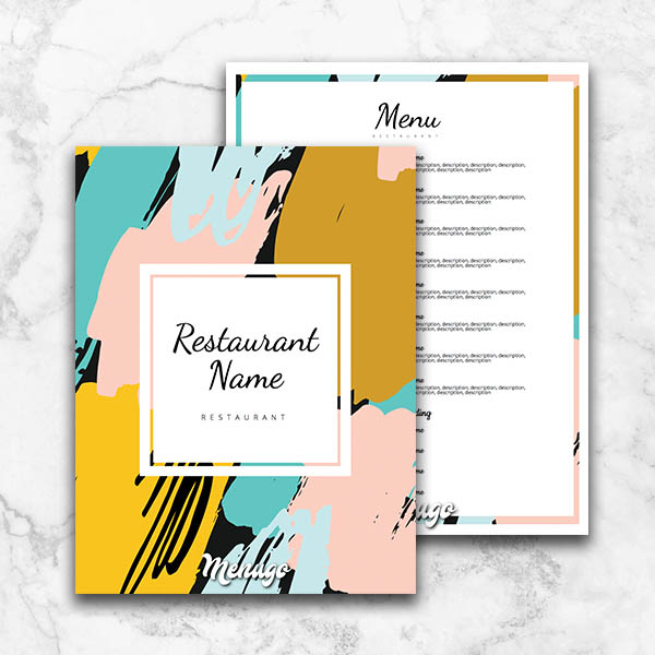 Menugo - Colourful Generic Menu Template