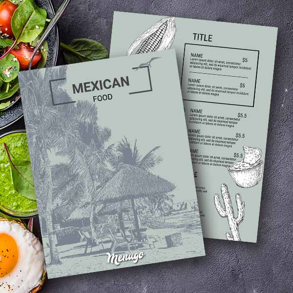 Menugo - Mexican Food Template