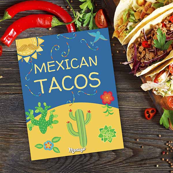 Menugo - Fiesta Mexican Theme