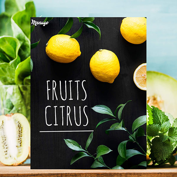 Menugo - Citrus Bar Menu Theme