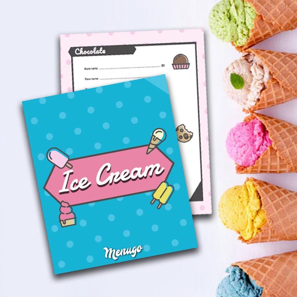 Menugo - Ice Cream Menu Theme