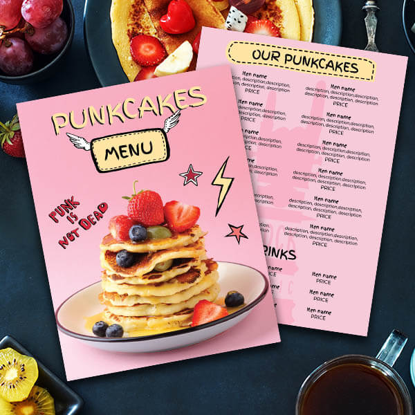 Menugo - PUNKcake Menu Theme